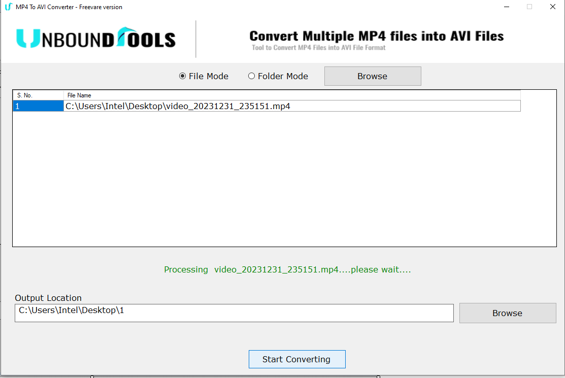 Convert MP4 to AVI | Free MP4 to AVI Video Converter